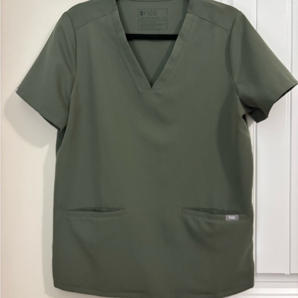 Figs | Other | Figs Sage Green Technical Scrub Top | Poshmark